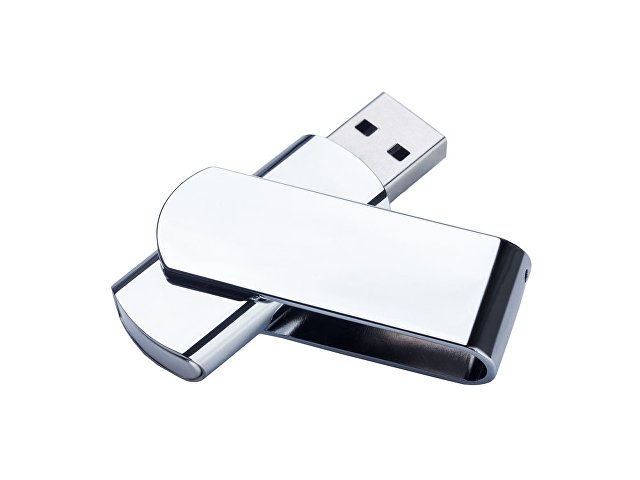 USB 2.0- флешка на 512 Мб глянцевая поворотная (арт. 3027.00.512 ...