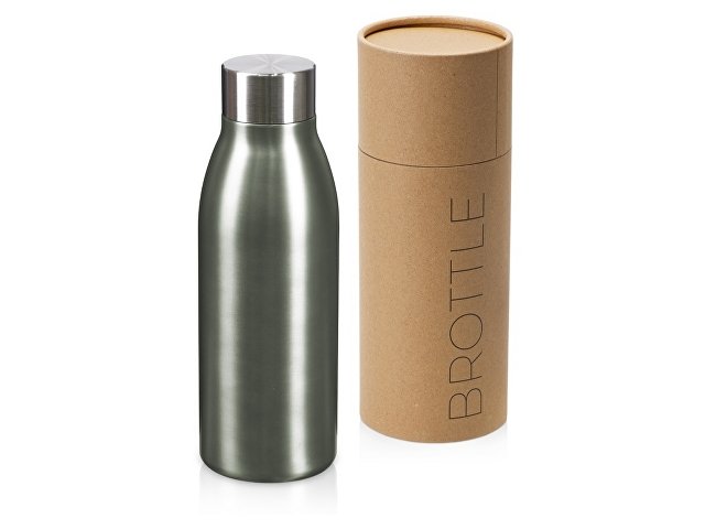 Вакуумная термобутылка «Brottle» c медной изоляцией, тубус, 600 мл (арт ...